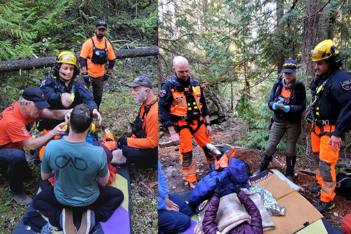 Helicopter helps rescue B.C. climber in Vernon’s Cougar Canyon ...